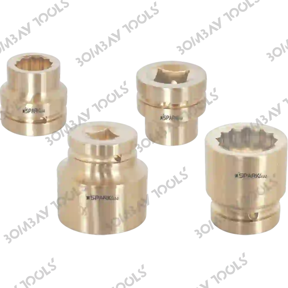 Non-Sparking BeCu Impact Socket 1″ Sq Dr 70 mm Exporters India, Impact ...