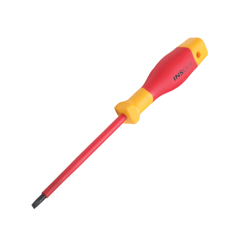 Insulated Slim Slotted Screwdriver 1.0x5.5x125 mm | 1000V VDE Certified