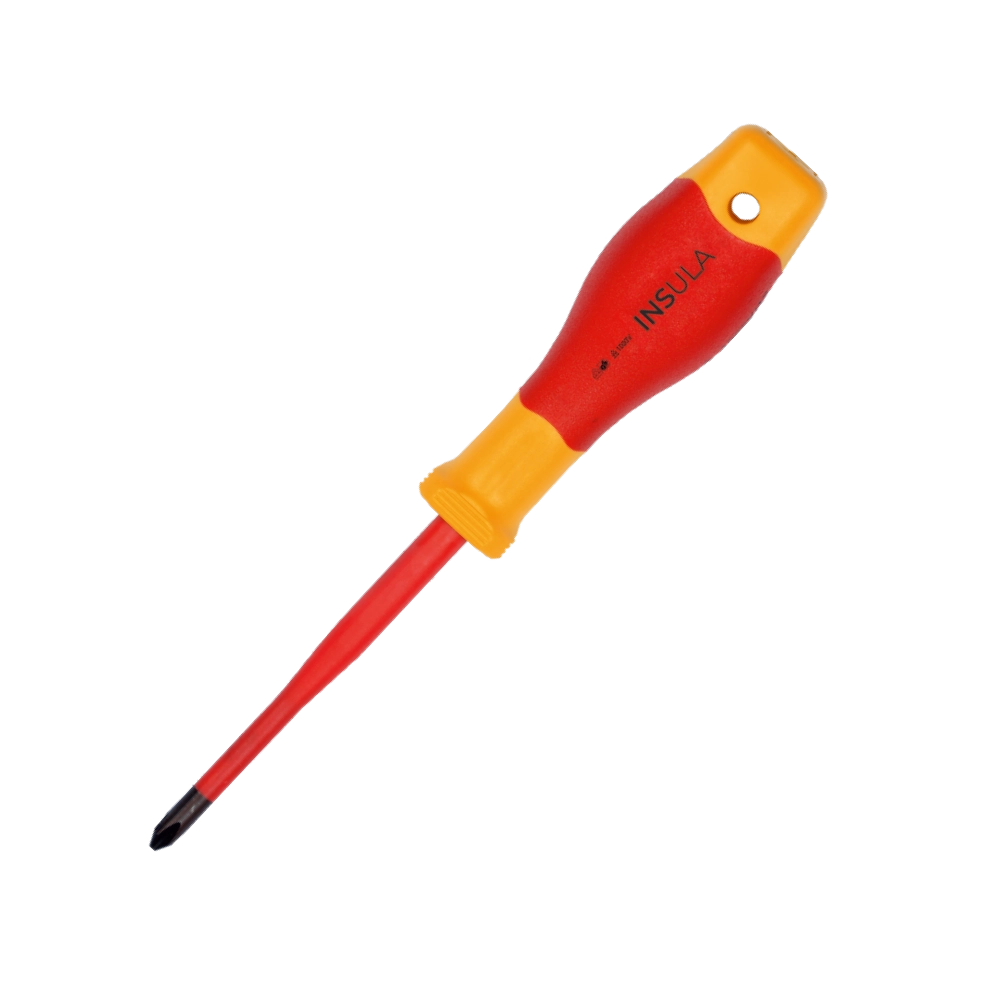Insulated Slim Phillips Screwdriver PH3x150 mm | 1000V VDE Electrical ...