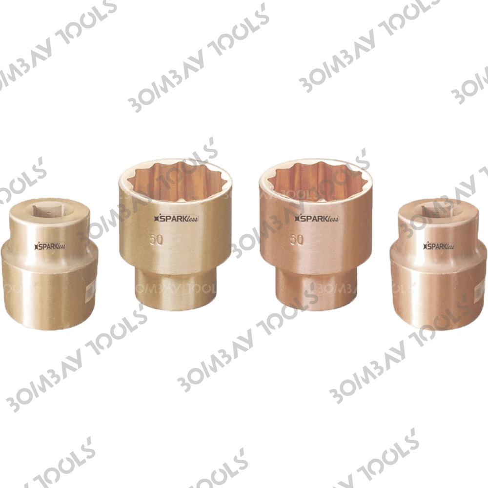 Non-Sparking AlBr Socket 1/2″ Sq Dr 3/4 Inch Suppliers India, Safety ...