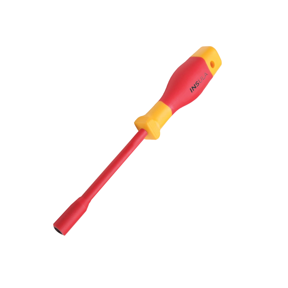 Insulated Nut Screwdriver 10x125mm | VDE Certified Tool
